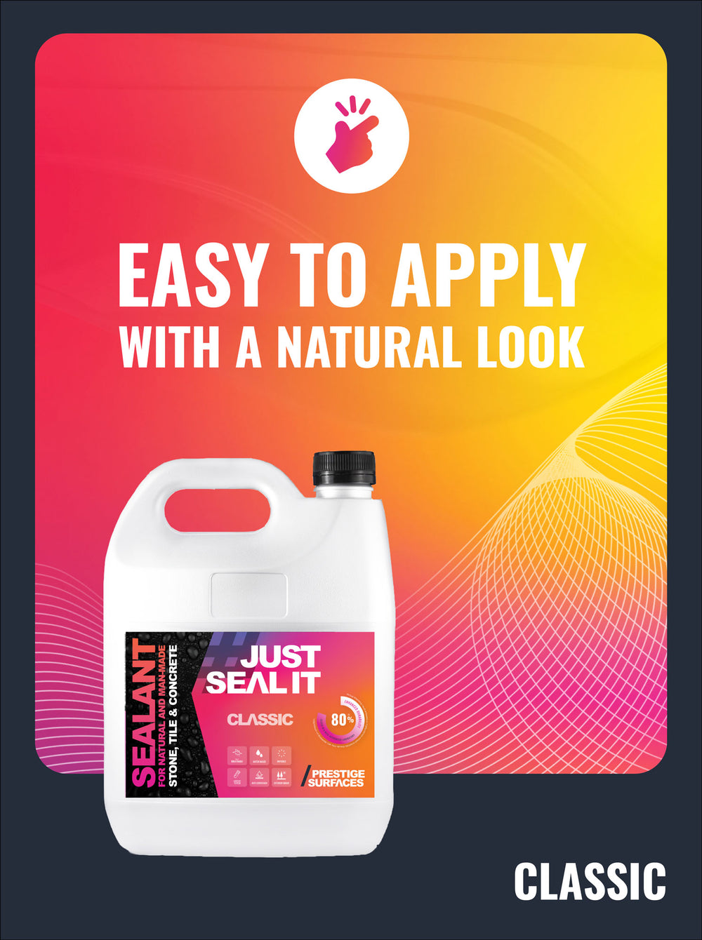 Classic Clean & Seal Pack + Foam Sprayer | Just Seal It | JUST SEAL IT